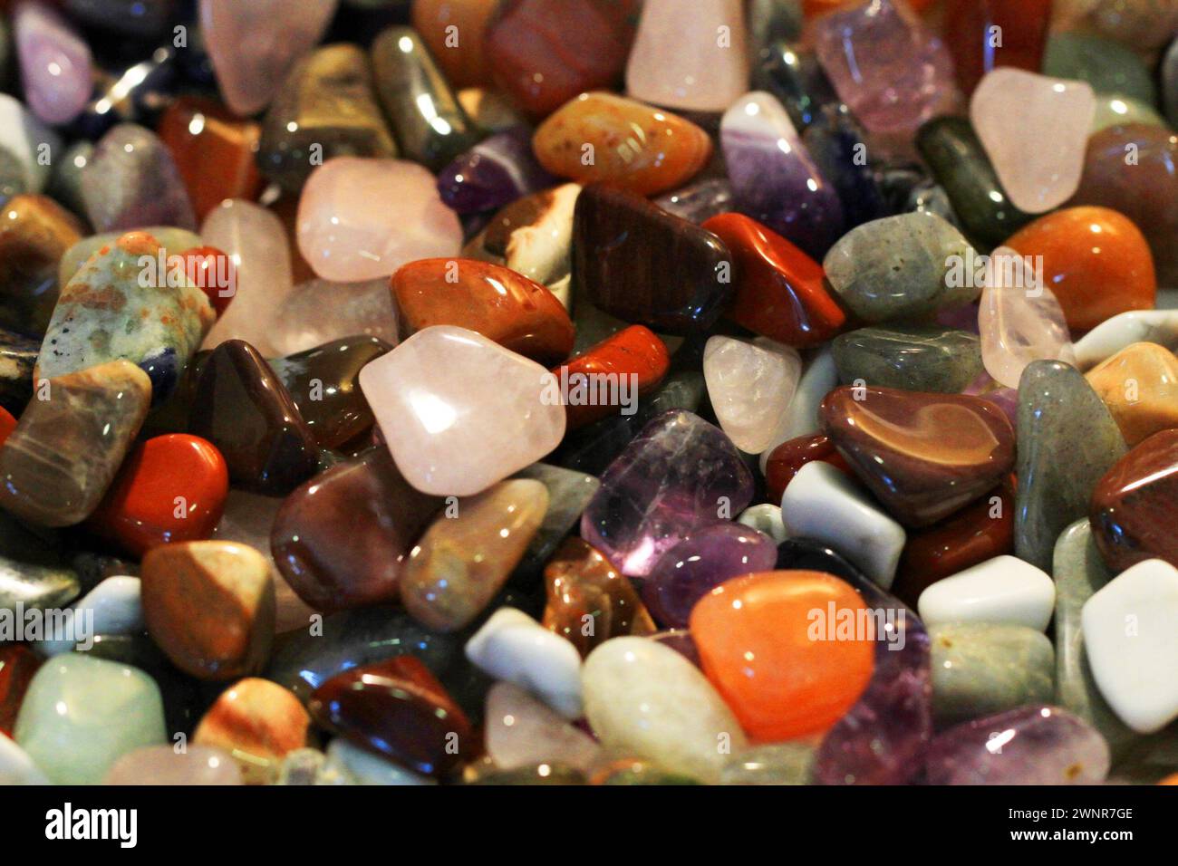 color minerals and gems texture as very nice natural background Stock ...
