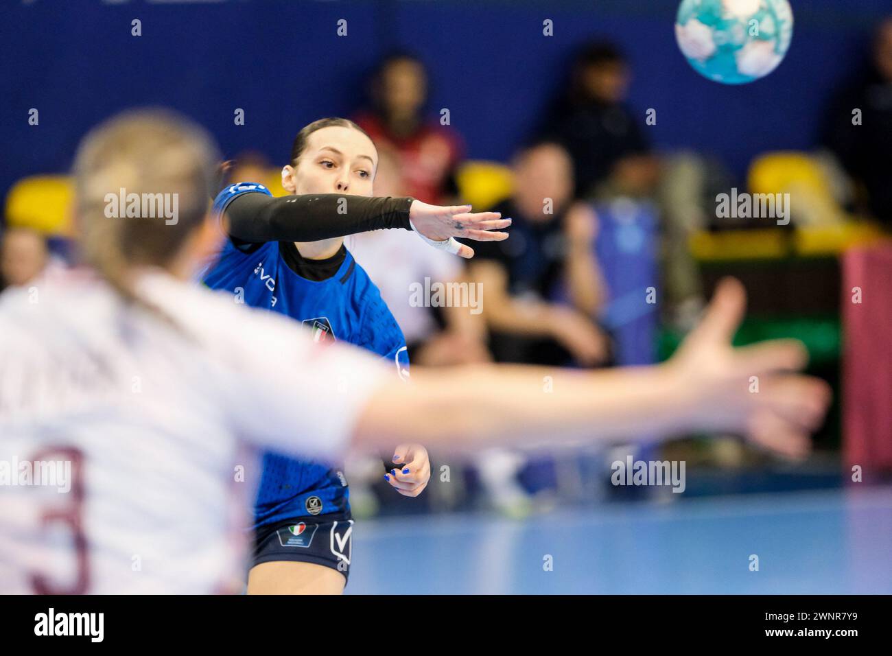 Chieti, Italy. 03rd Mar, 2024. Bianca Ioana Barbosu of Italy in action ...