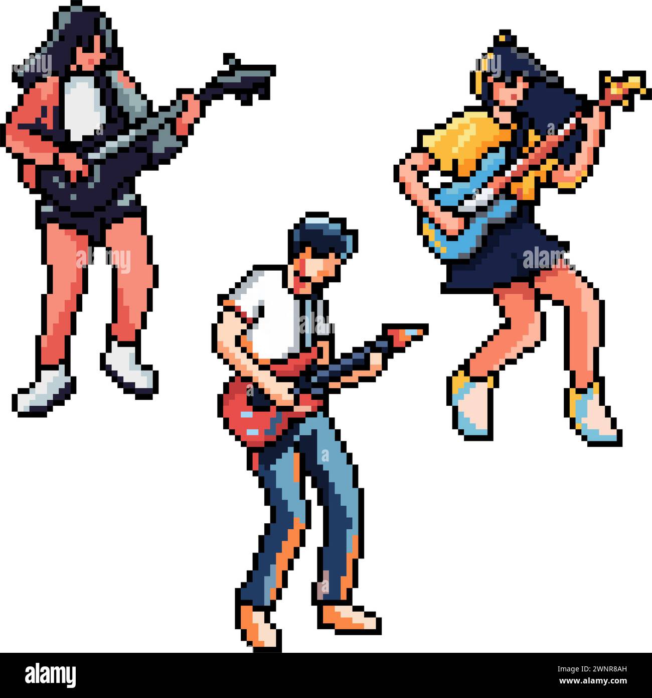 Bands play Stock Vector Images - Alamy