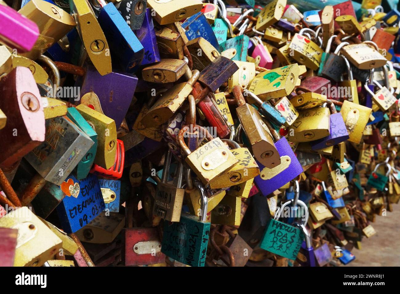 Padlock texture hi-res stock photography and images - Alamy