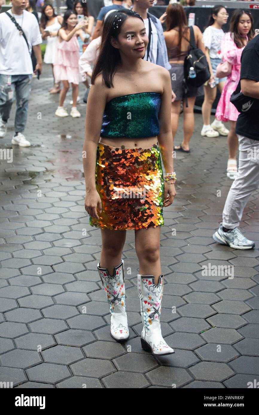 3 March 2024. Philippine fan dresses up for Taylor Swift The Eras Tour ...