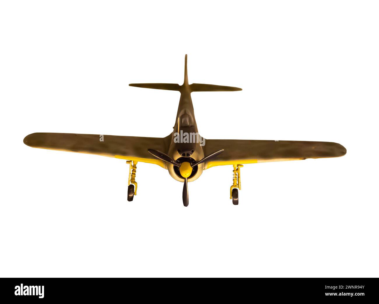 White isolated airplane, military fighter jet in flight Stock Photo - Alamy