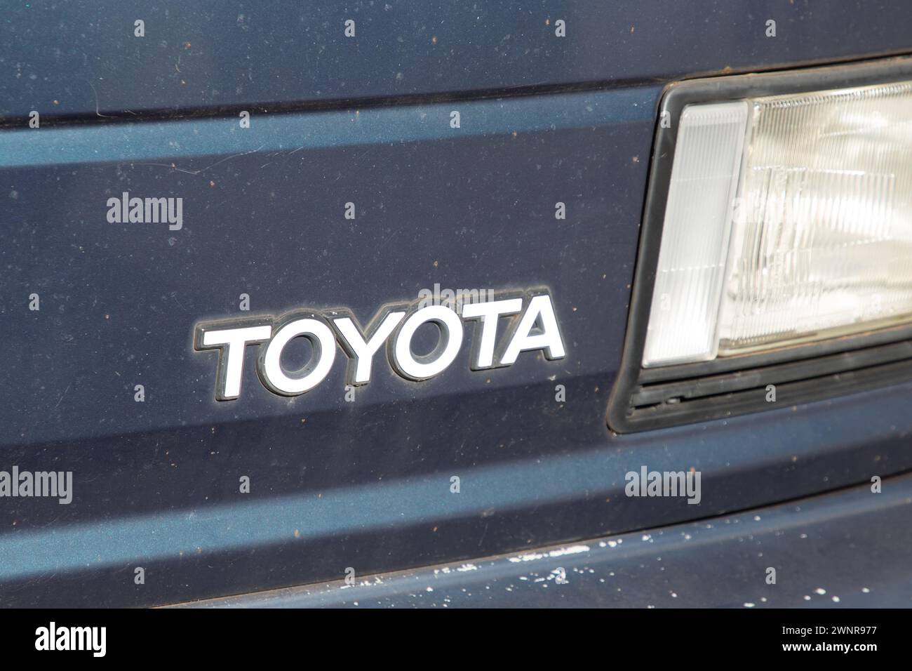 Bordeaux , France - 03 02 2024 : Toyota hiace old logo text and brand ...