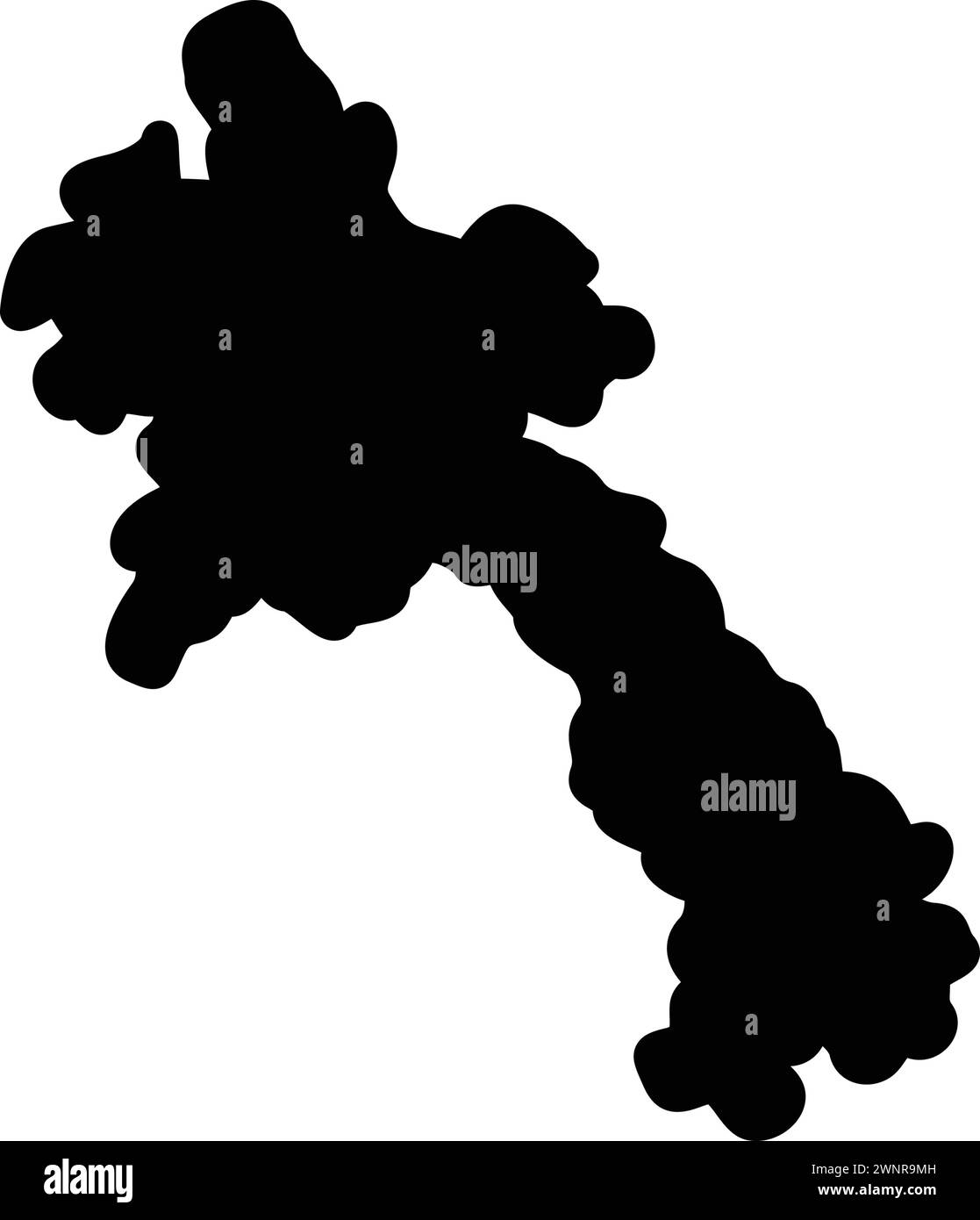 Laos map Stock Vector Images - Alamy