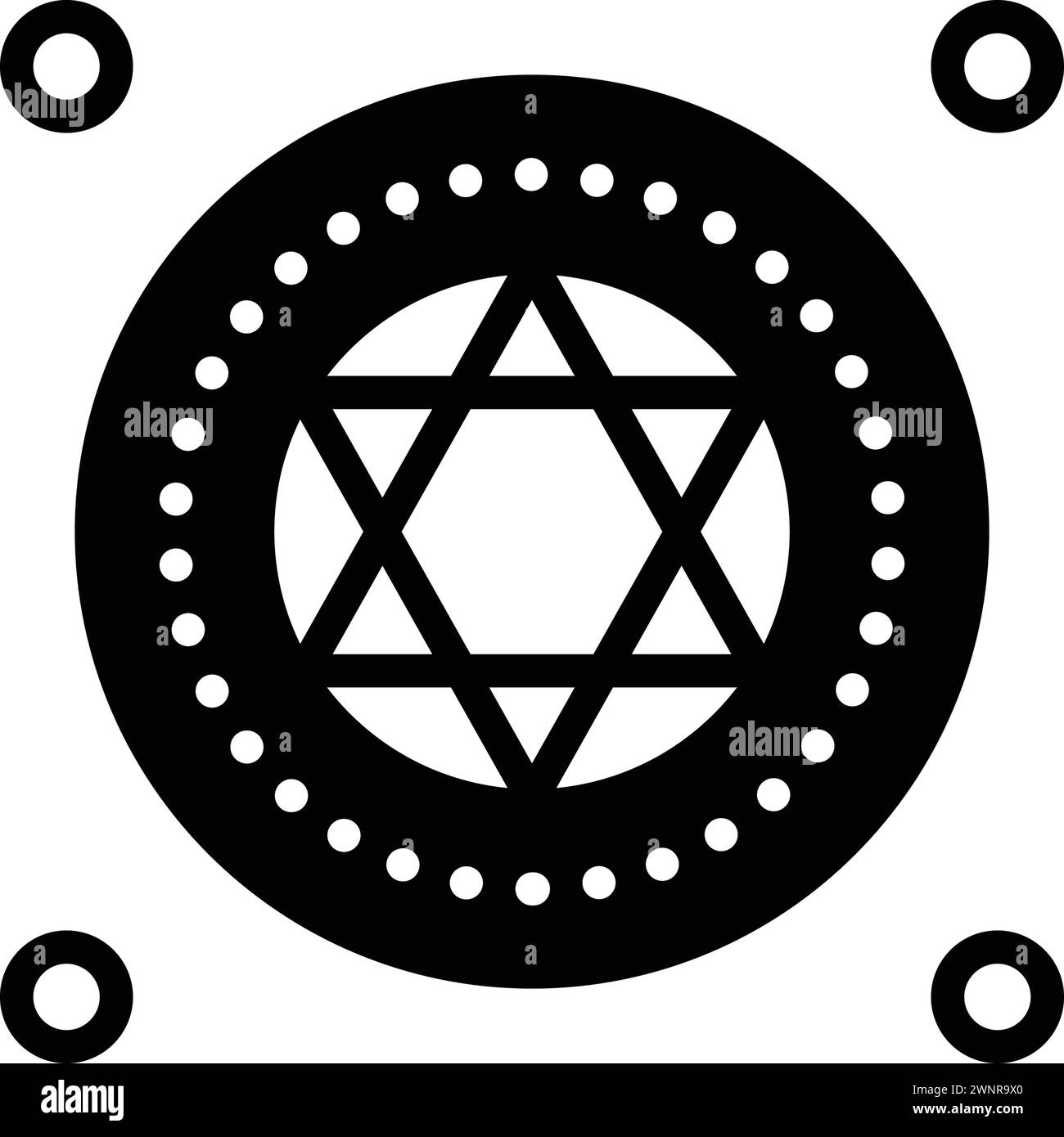 Amulet shape Black and White Stock Photos & Images - Alamy