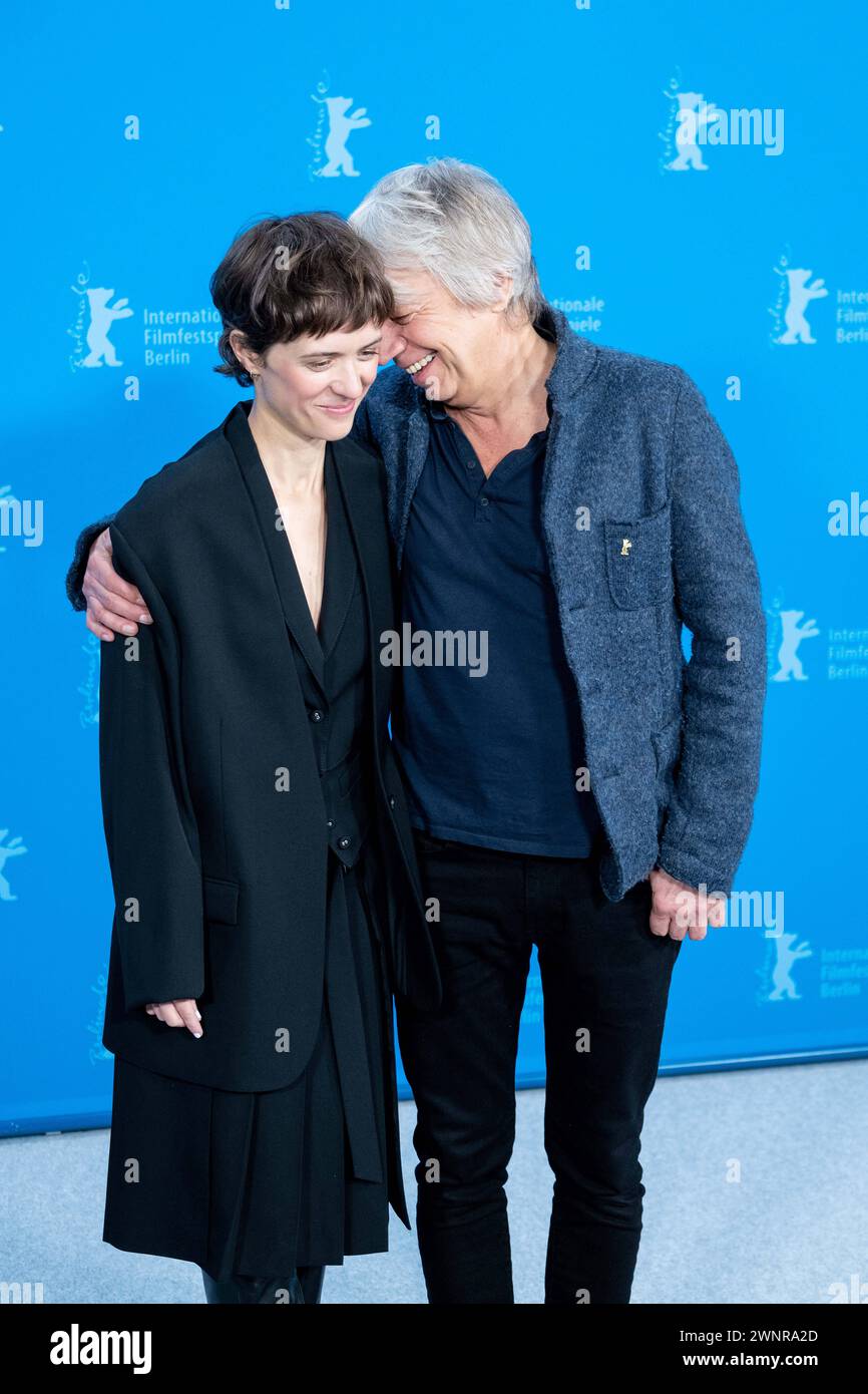 Regisseur Andreas Dresen und Schauspielerin Liv Lisa Fries während des ...