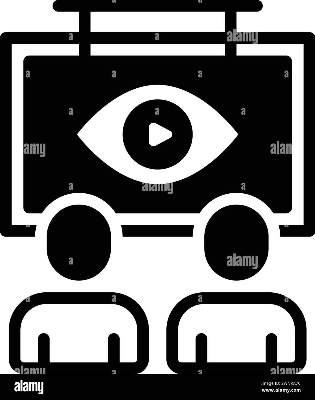 Icon for viewing,observation Stock Vector Image & Art - Alamy