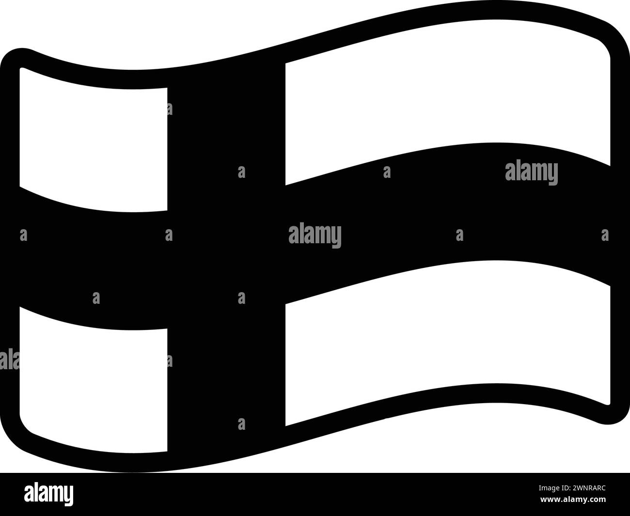 Finland flag map Black and White Stock Photos & Images - Alamy