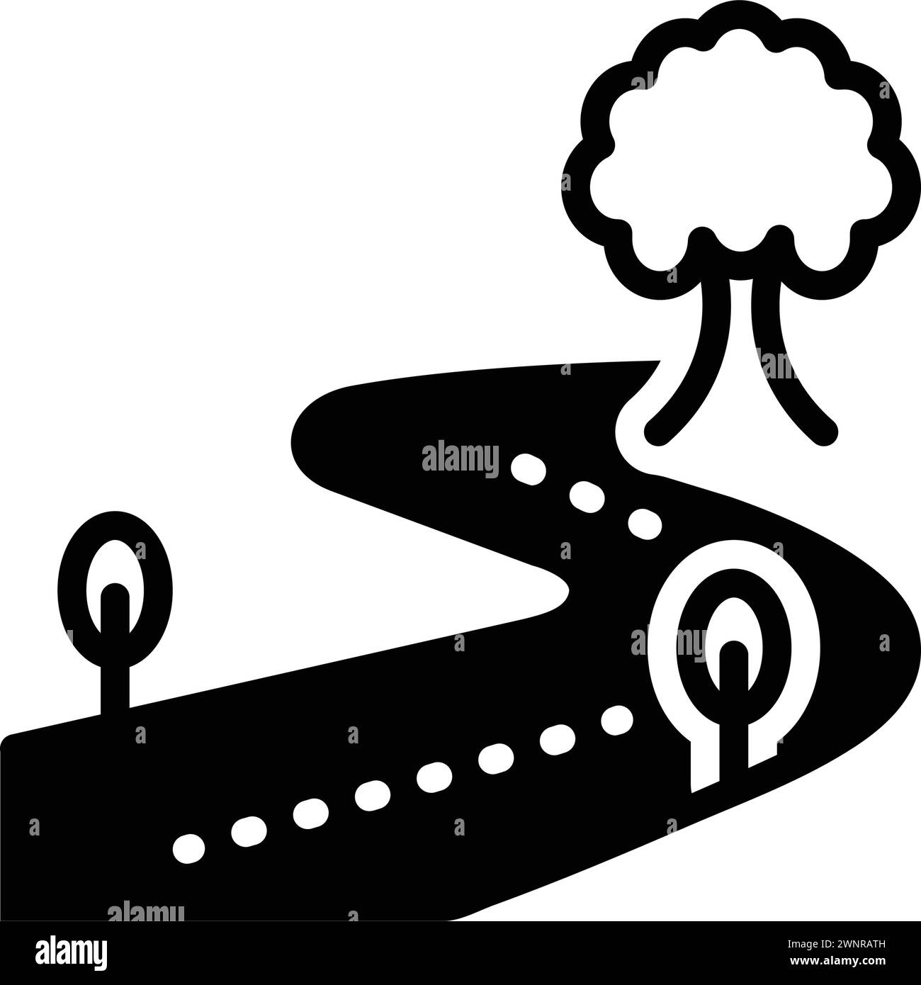 Promenade road Stock Vector Images - Alamy