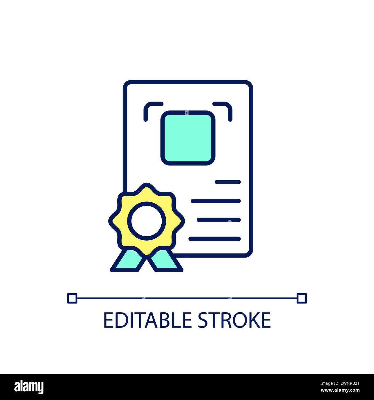 Certificate with seal RGB color icon Stock Vector Image & Art - Alamy Certificate with seal RGB color icon Stock Vector Image & Art - Alamy