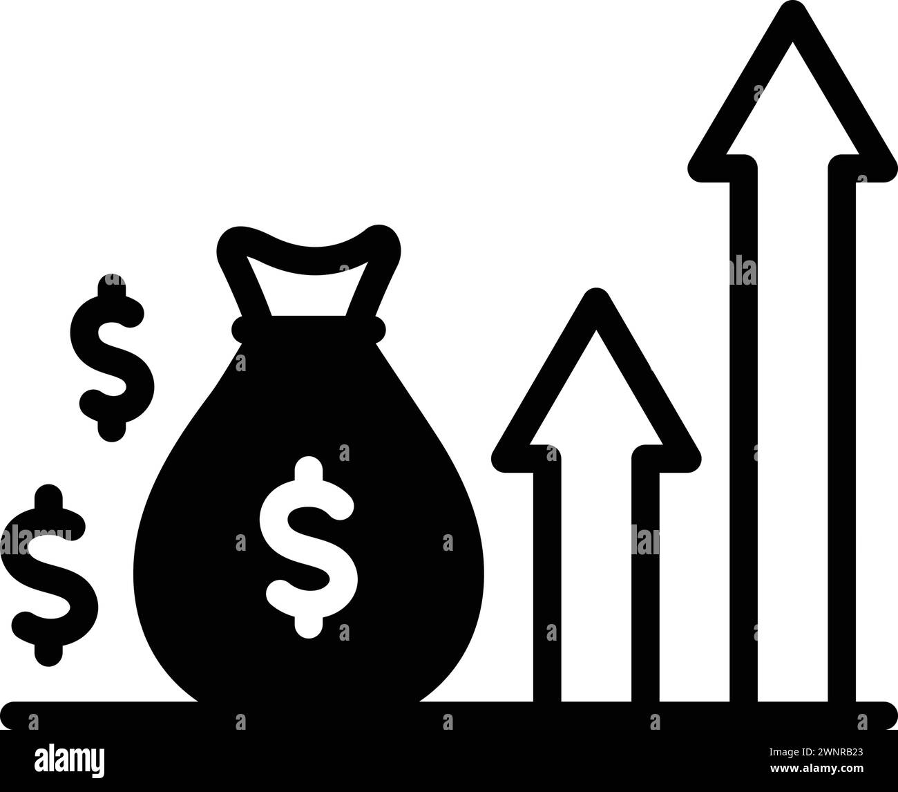 Increasing money Black and White Stock Photos & Images - Alamy