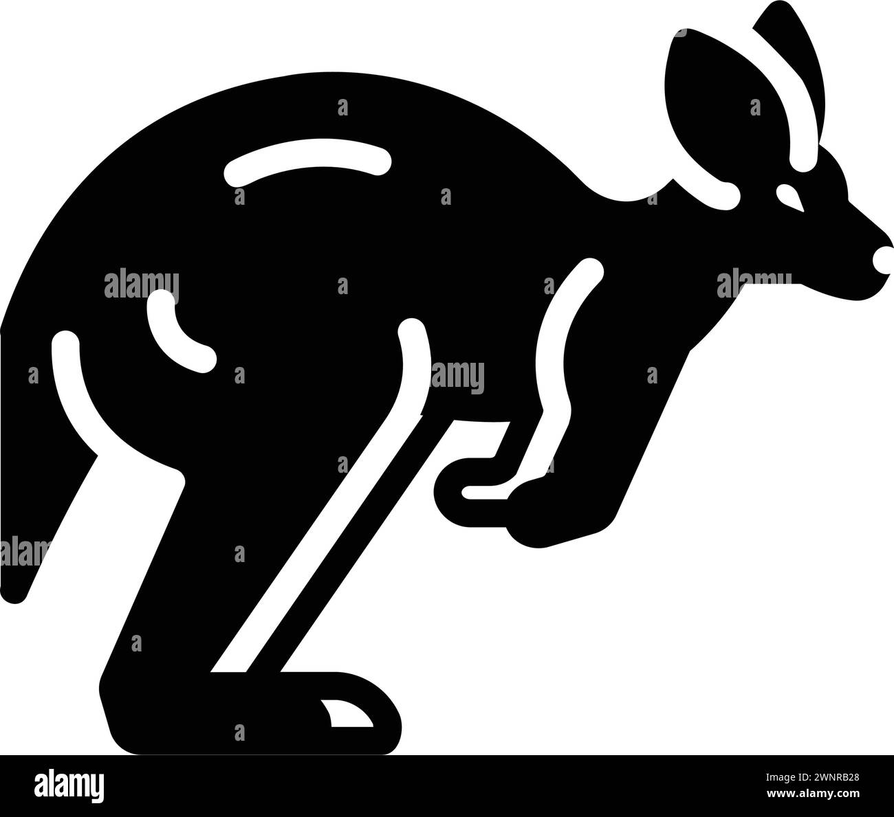 Icon for australian,wallaby Stock Vector Image & Art - Alamy