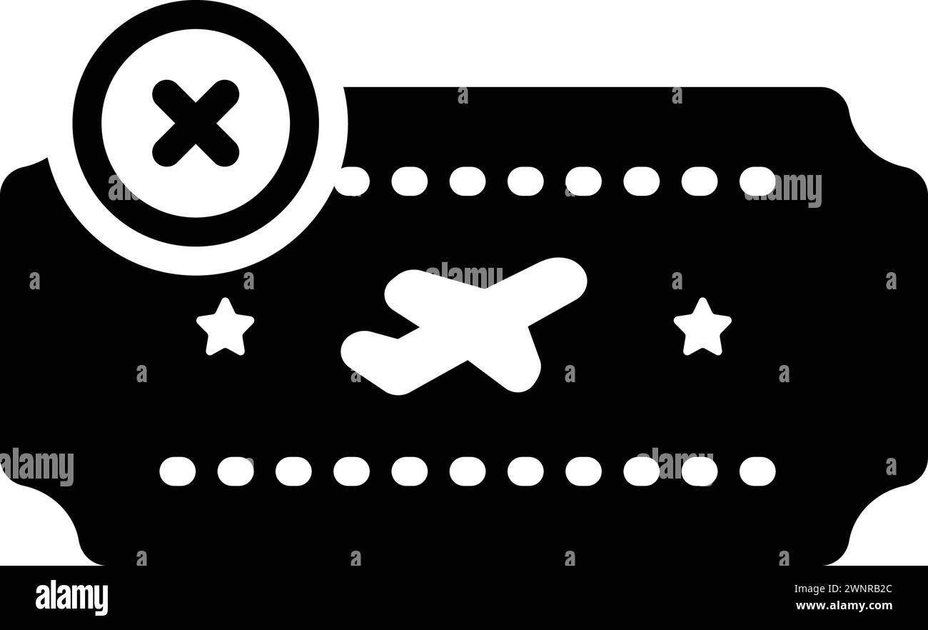 Icon for cancelled,rejected Stock Vector Image & Art - Alamy