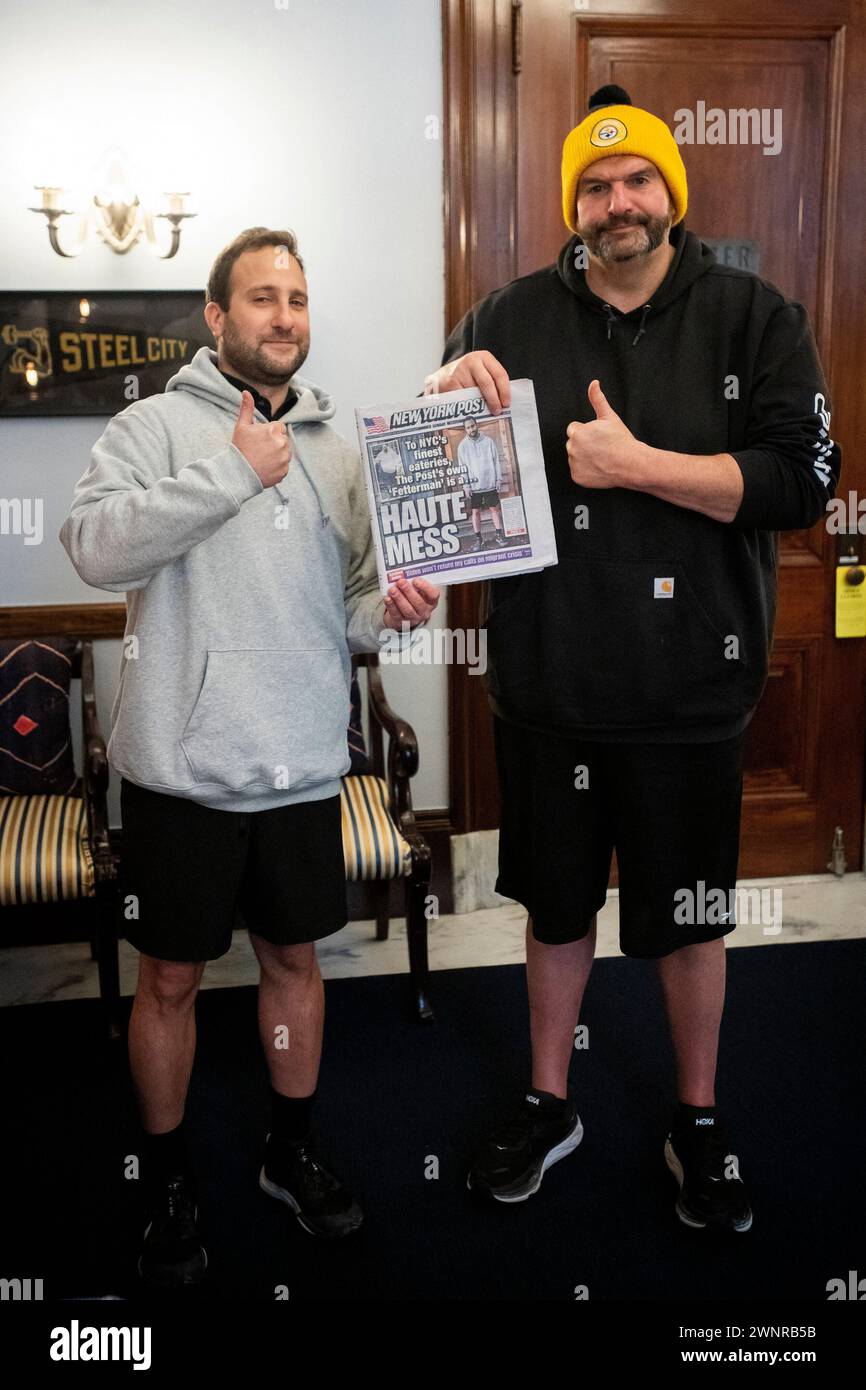 Washington, United States. 18th Jan, 2024. United States Senator John ...