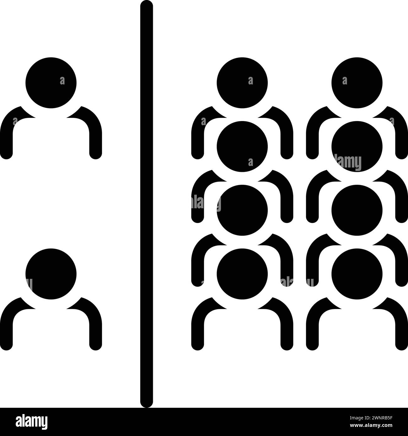 Majority minority Black and White Stock Photos & Images - Alamy