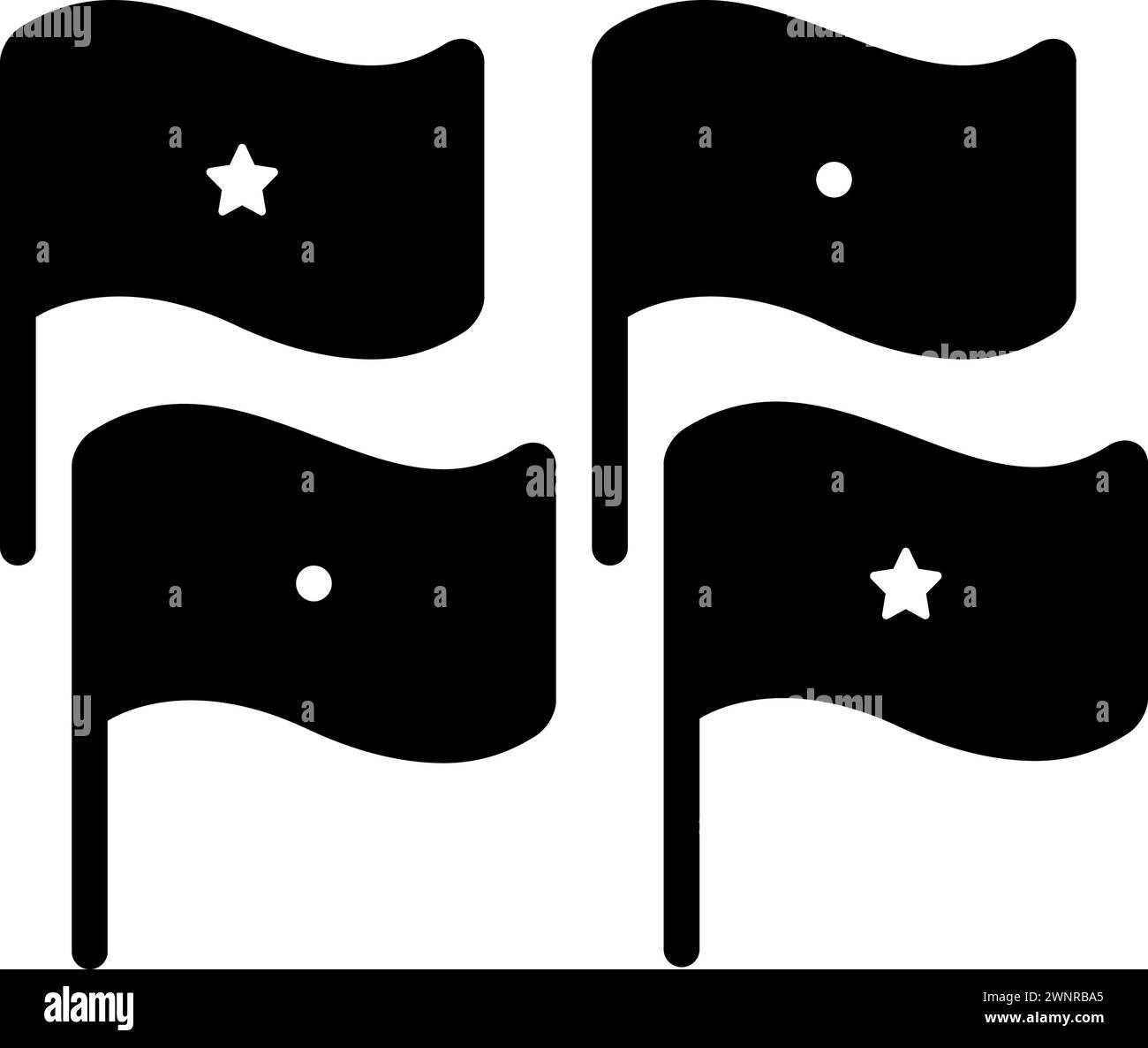 Icon for flags,banner Stock Vector Image & Art - Alamy