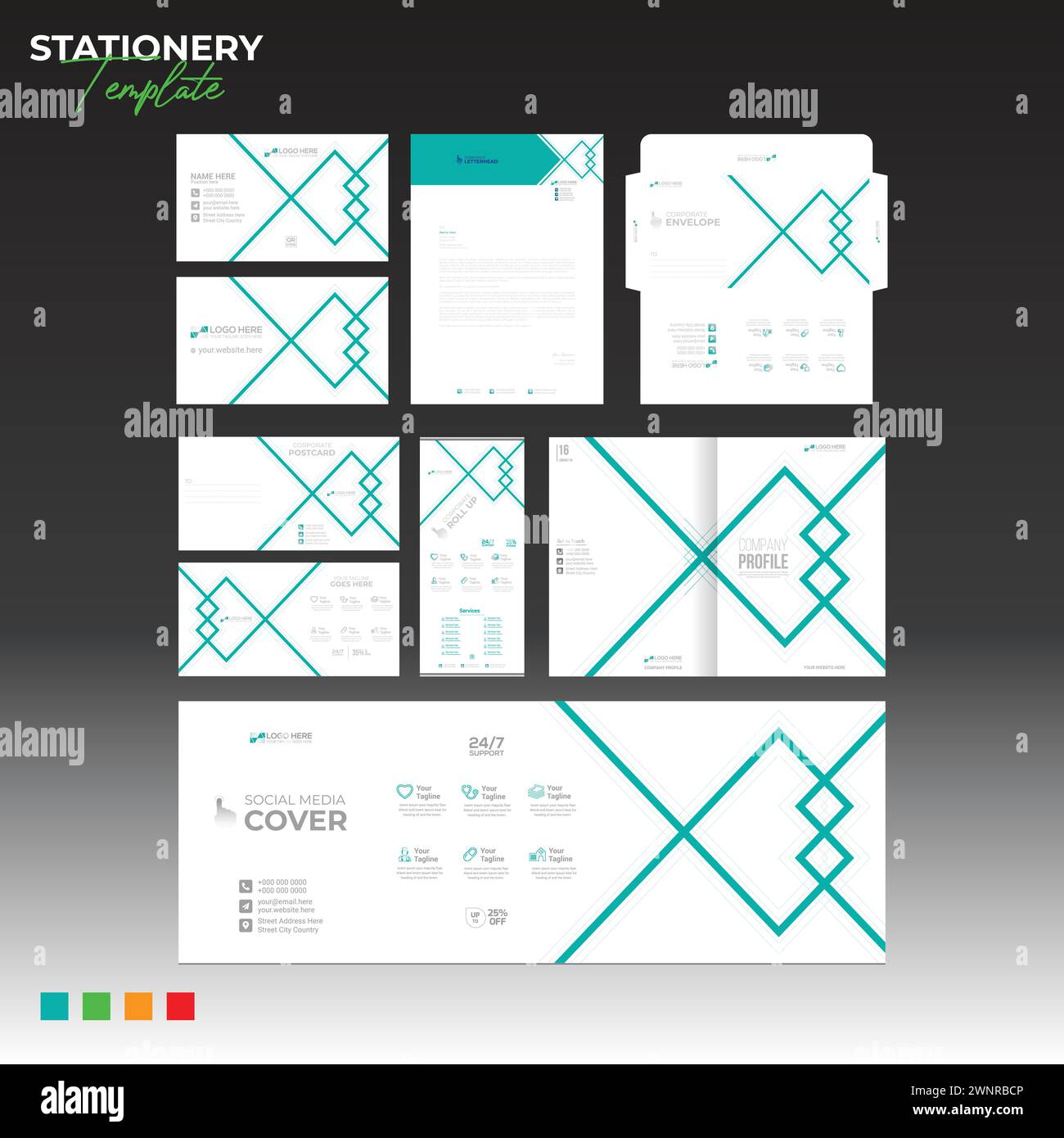 Best visiting card design hi-res stock photography and images - Alamy