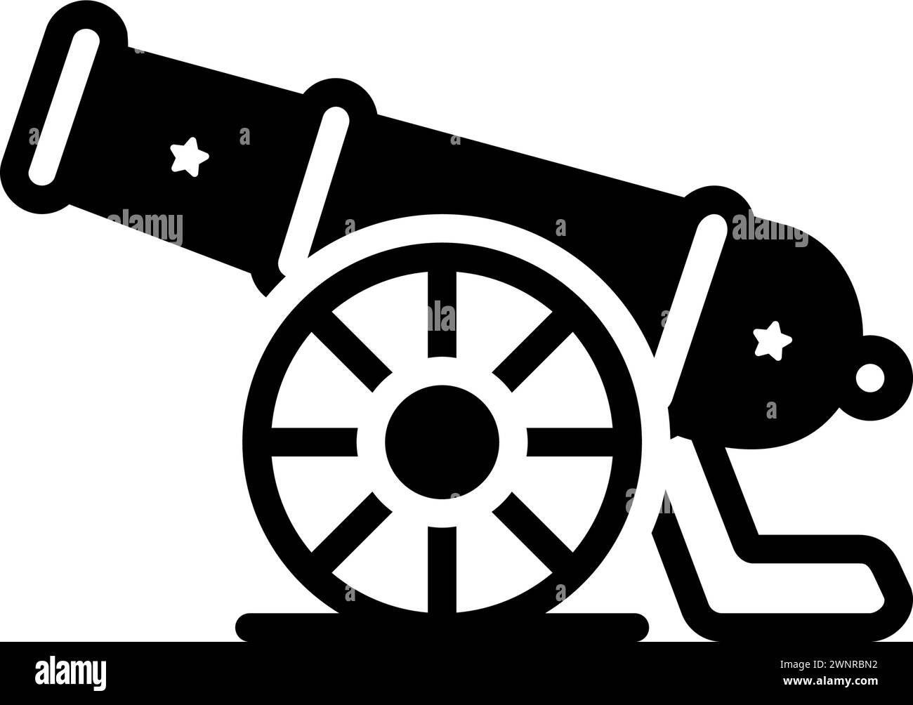 Icon for cannon,howitzer Stock Vector Image & Art - Alamy