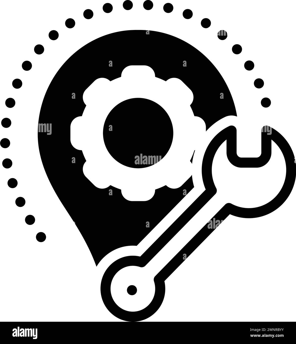Icon for implemented,adjustment Stock Vector Image & Art - Alamy
