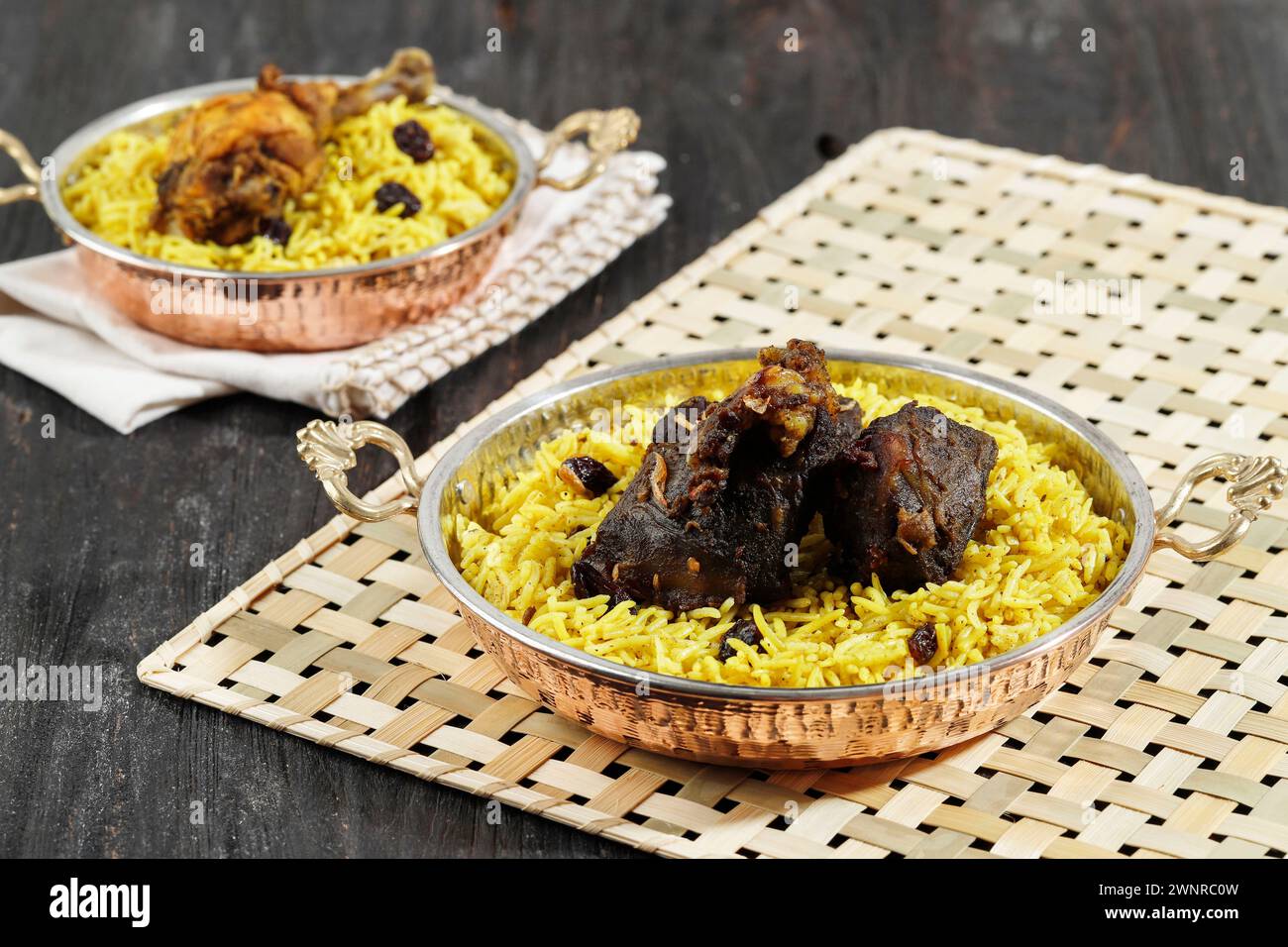 Nasi Kebuli Kebuli Rice with Beef RIbs and Smoked Chicken, Spice ...