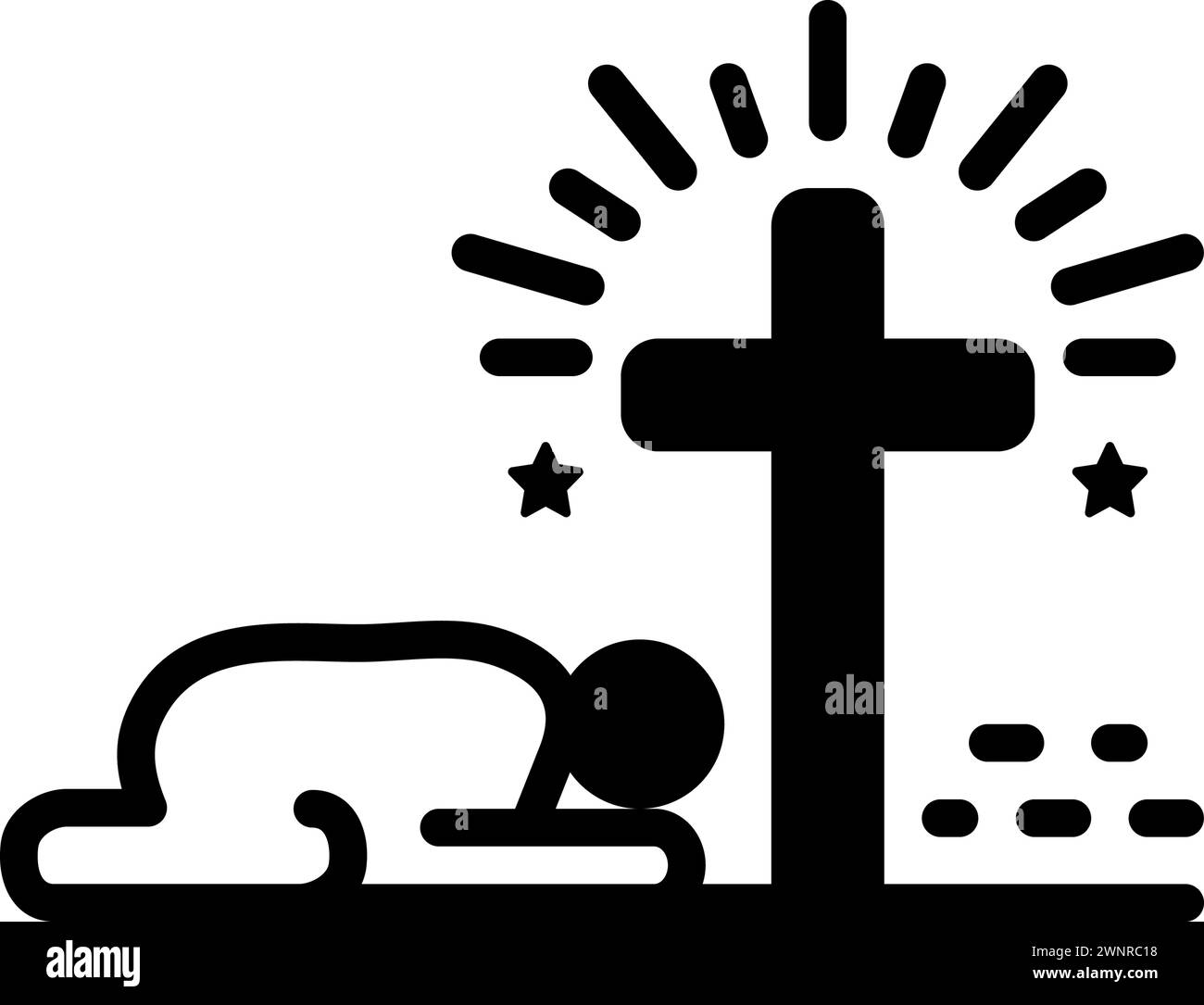 Symbol for sin Stock Vector Images - Alamy