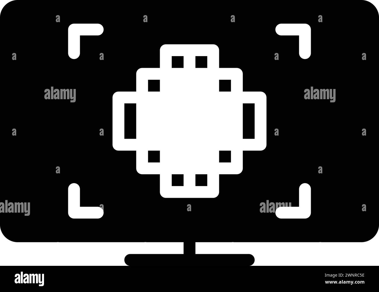 Pixels vectors Black and White Stock Photos & Images - Alamy