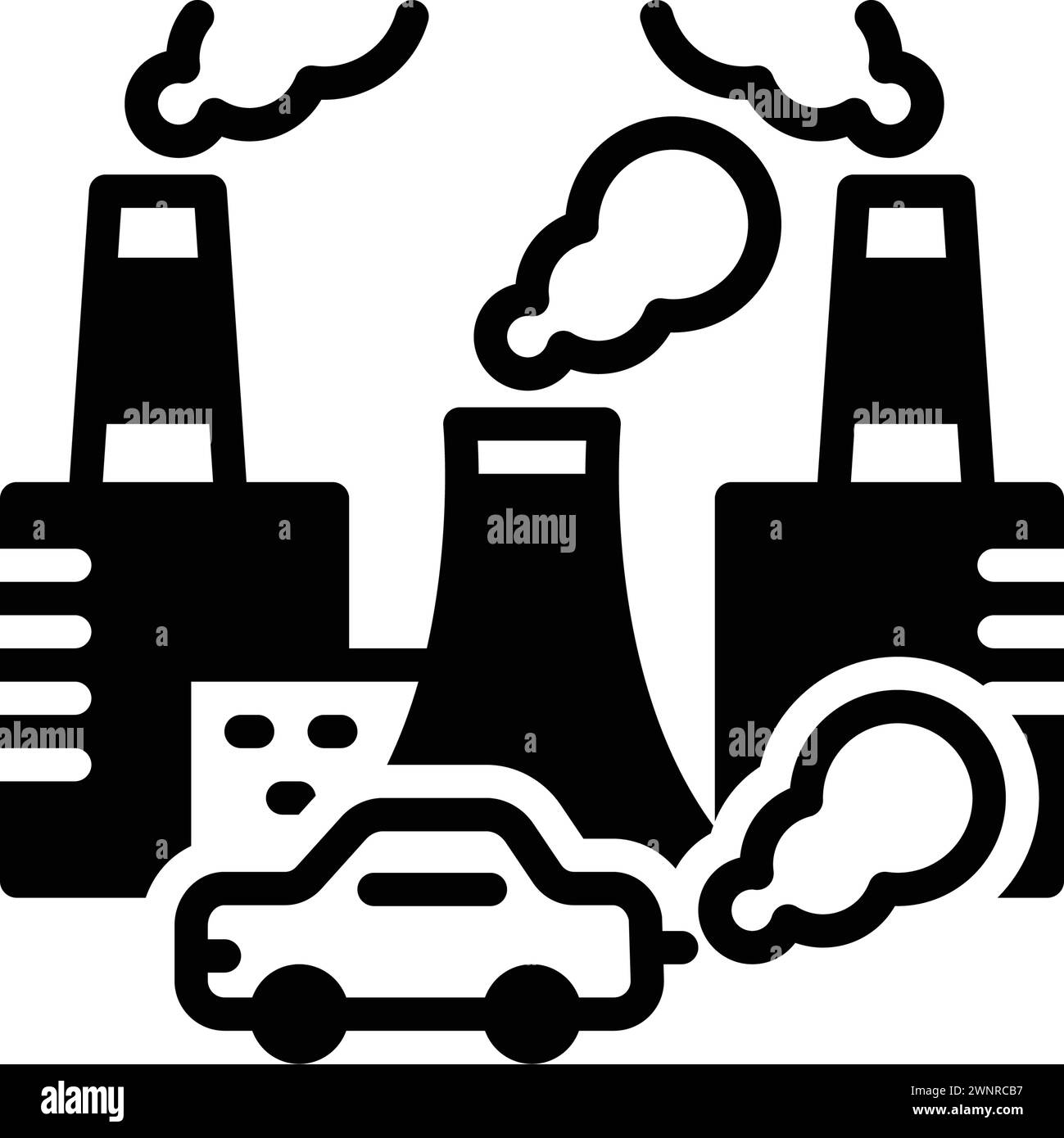 Icon for pollution,contamination Stock Vector Image & Art - Alamy