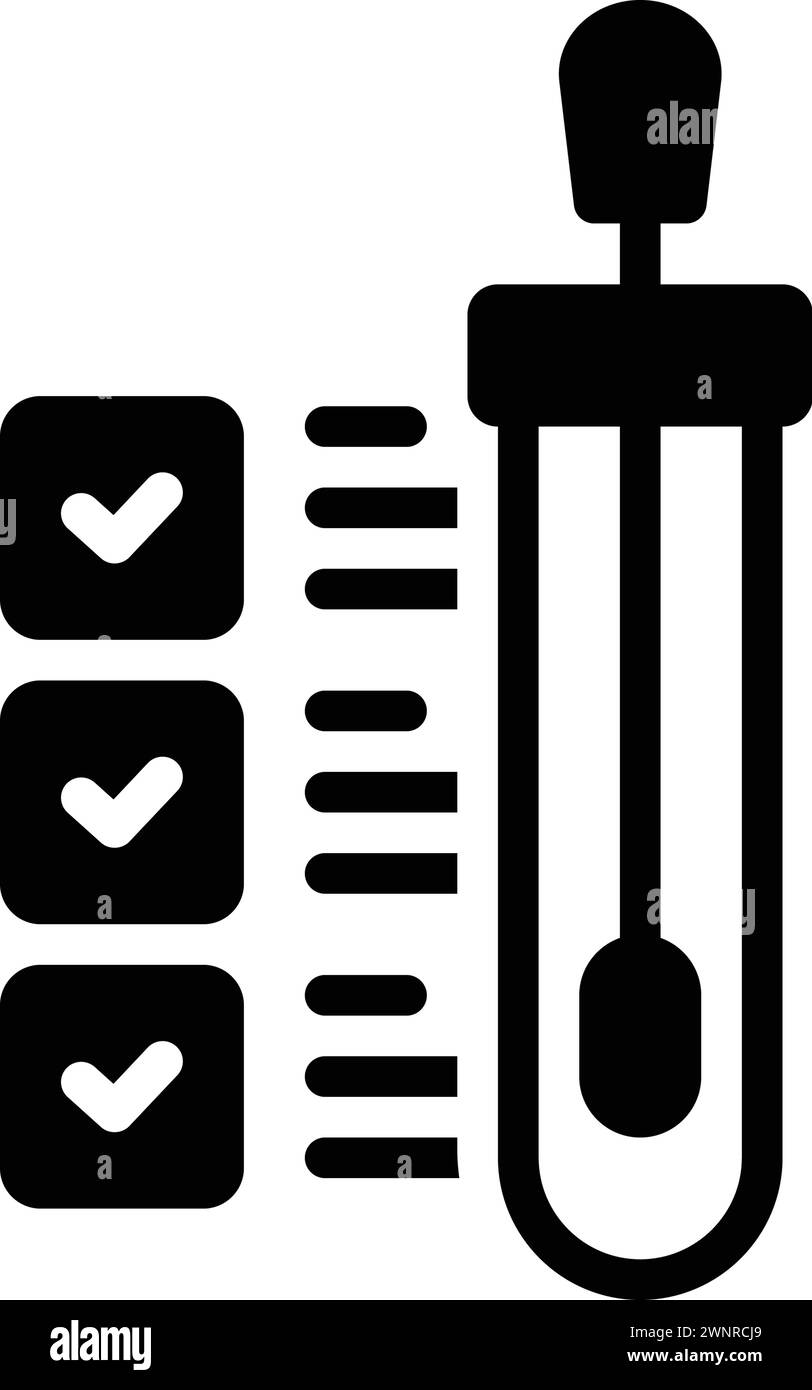 Icon for test,trial Stock Vector Image & Art - Alamy