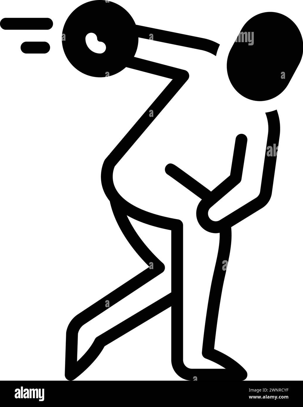 Icon for throwing,ball Stock Vector Image & Art - Alamy