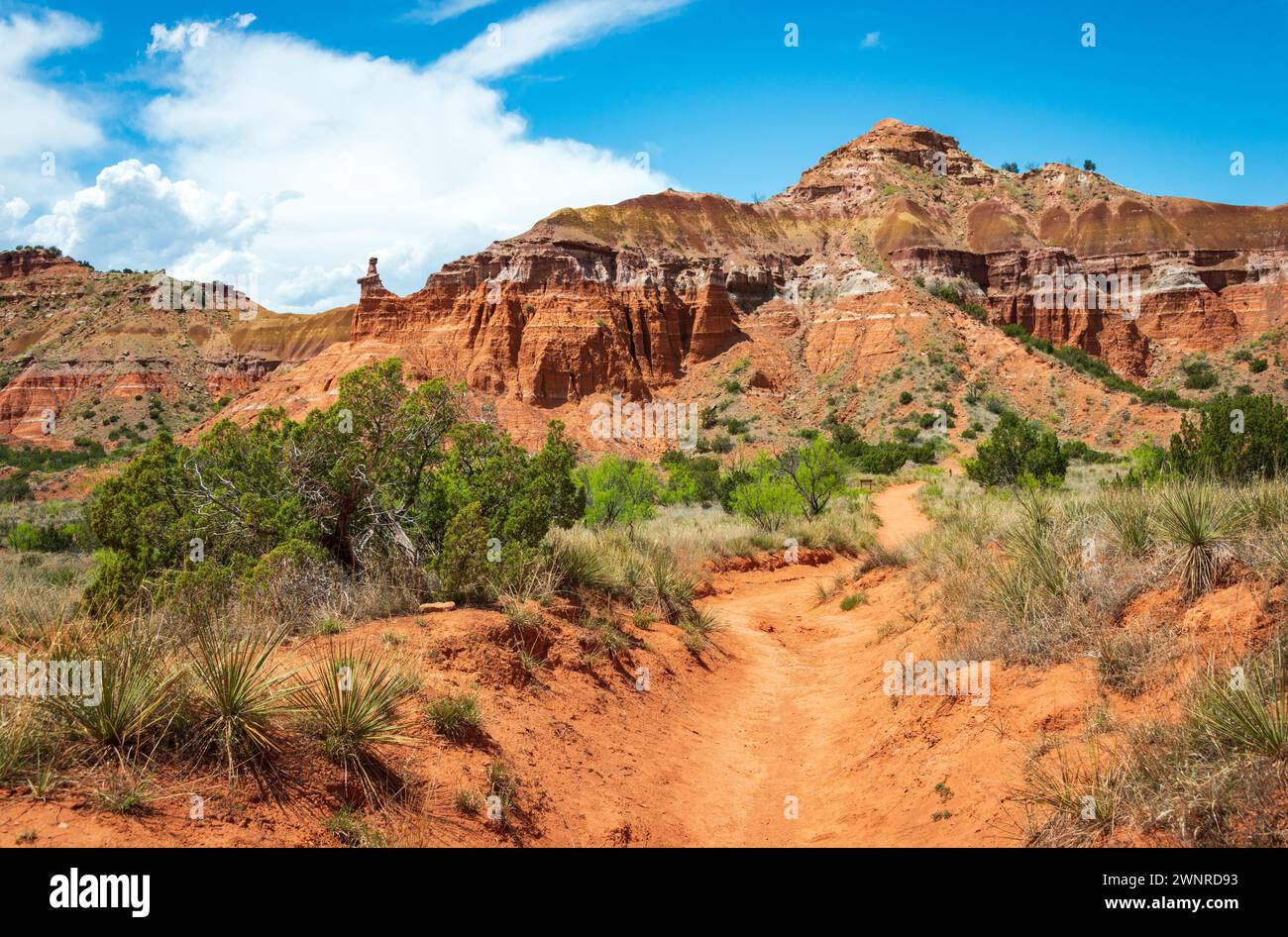 Palo Duro Canyon State Park, located in the Texas Panhandle, USA Stock ...