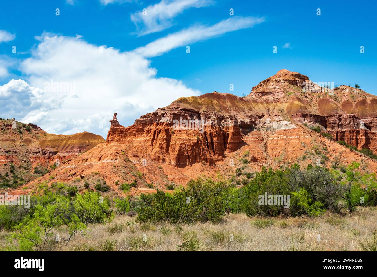 Palo Duro Canyon State Park, located in the Texas Panhandle, USA Stock ...