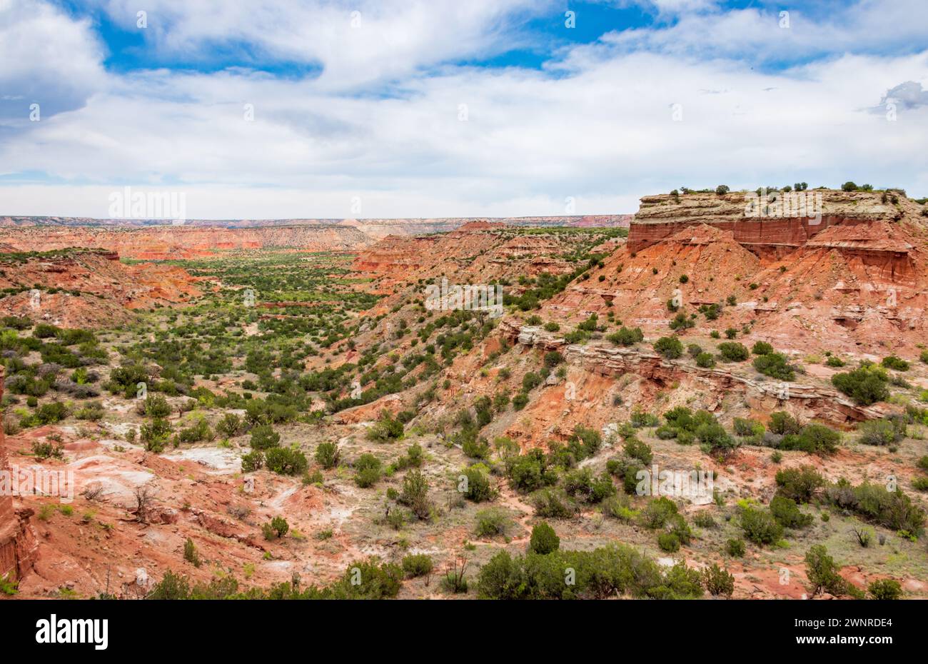 Palo Duro Canyon State Park, located in the Texas Panhandle, USA Stock ...