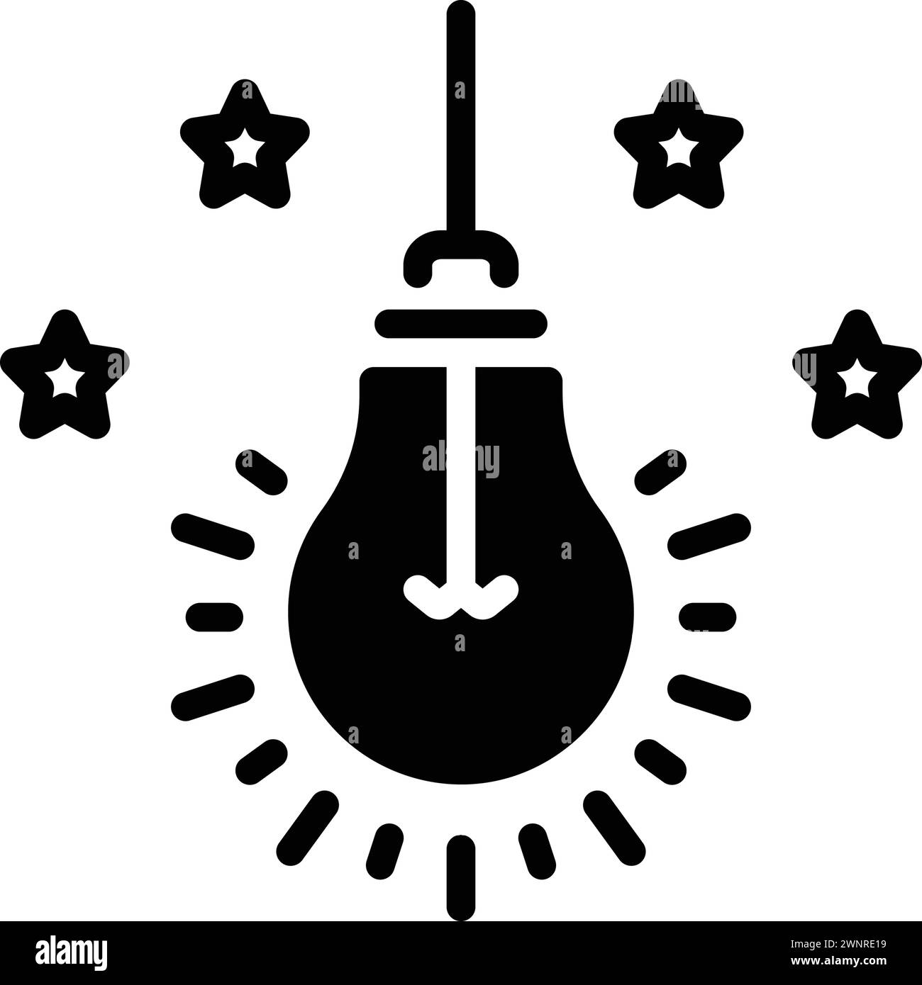 Icon for light; brightness Stock Vector Image & Art - Alamy