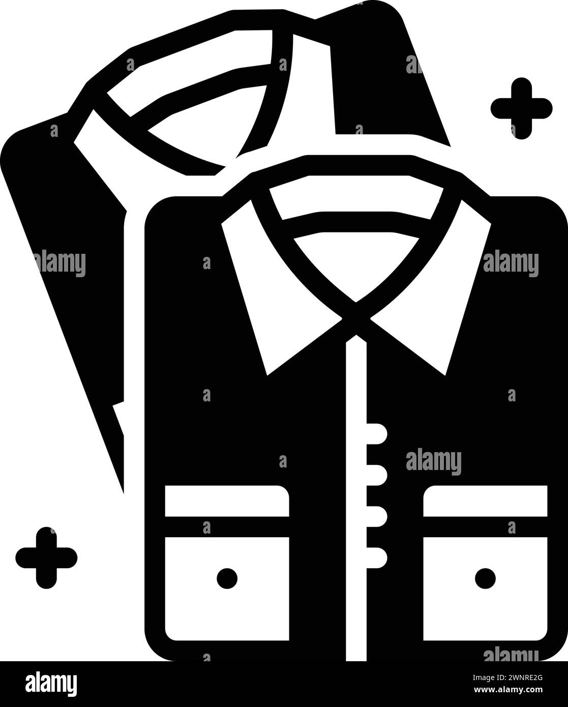 Icon for shirts; two shirts Stock Vector Image & Art - Alamy