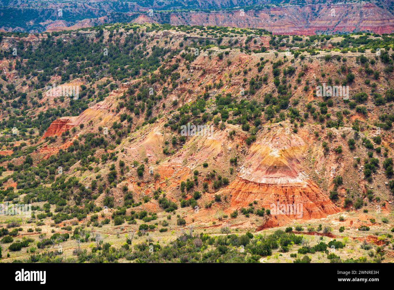 Palo Duro Canyon State Park, located in the Texas Panhandle, USA Stock ...