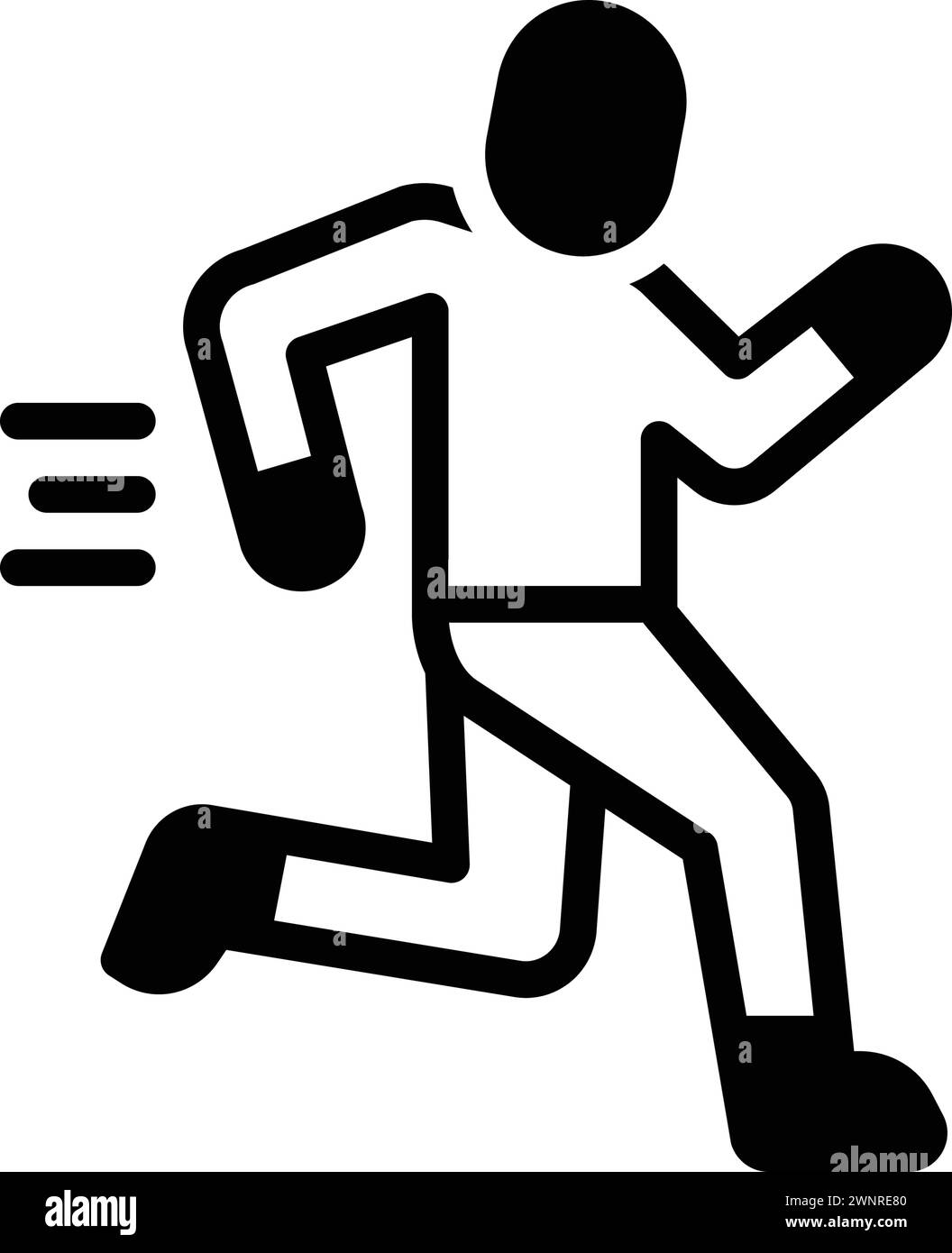 Sportsperson sportsman Stock Vector Images - Alamy