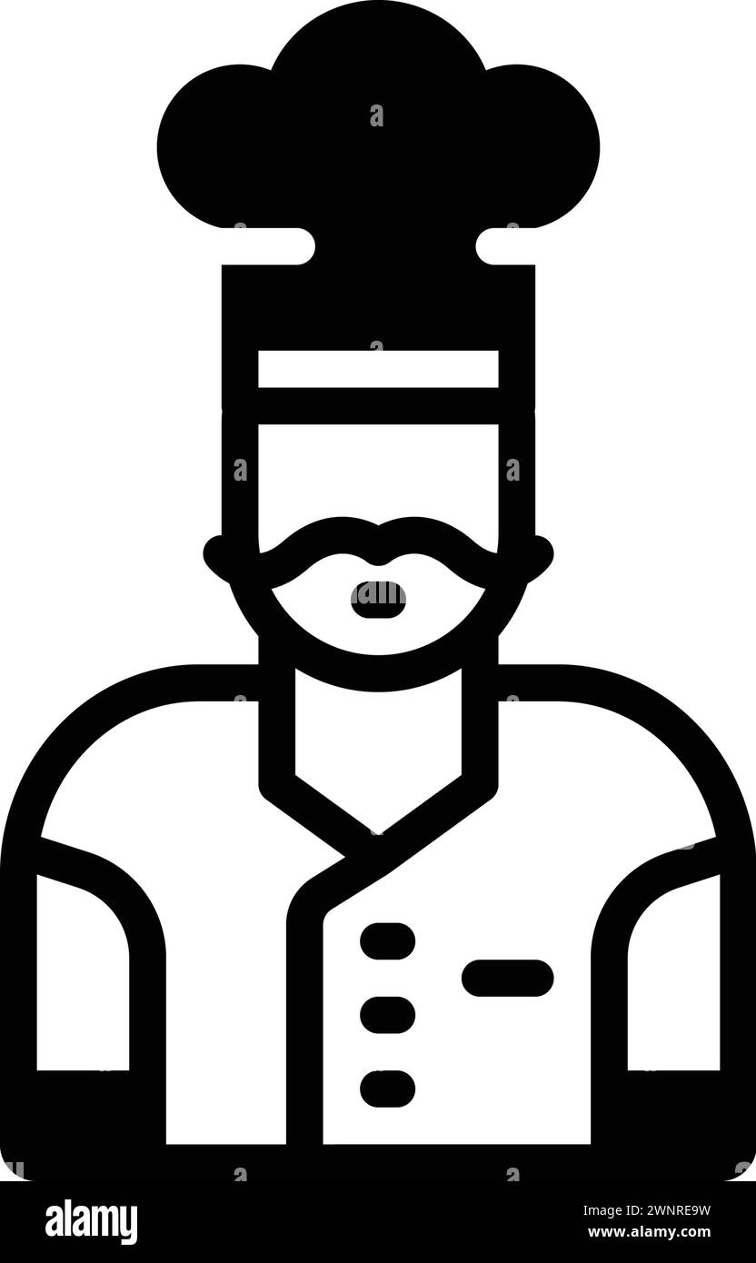 Chef cuisinier logo hi-res stock photography and images - Alamy