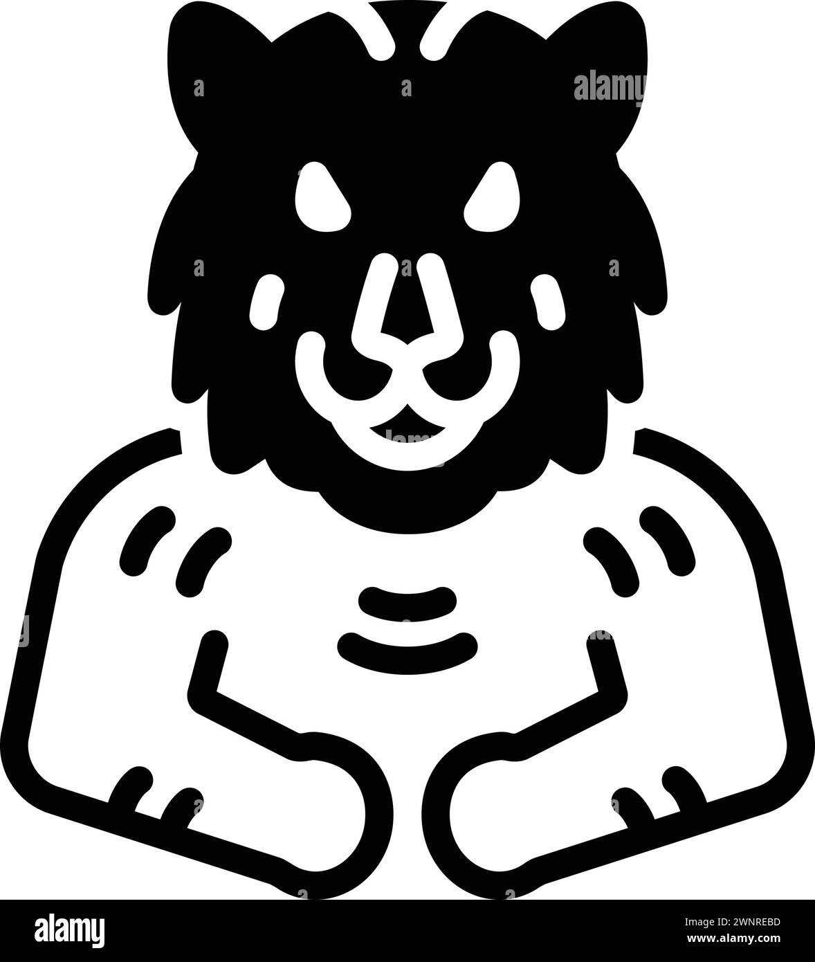 Mighty symbol Stock Vector Images - Alamy