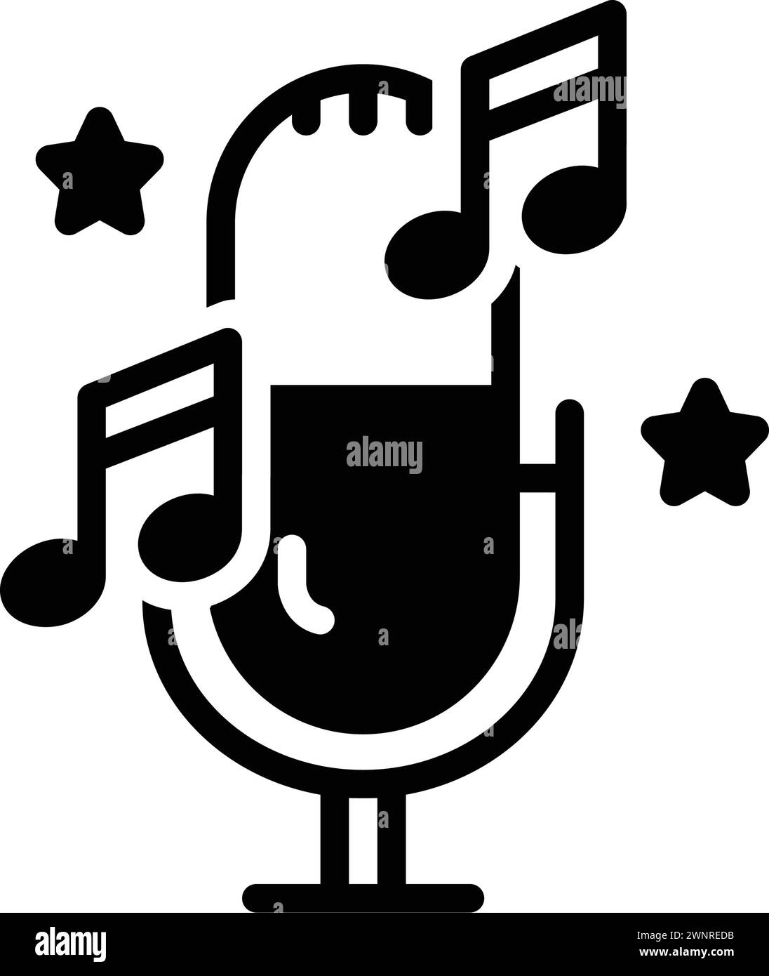 Singing shape Cut Out Stock Images & Pictures - Alamy