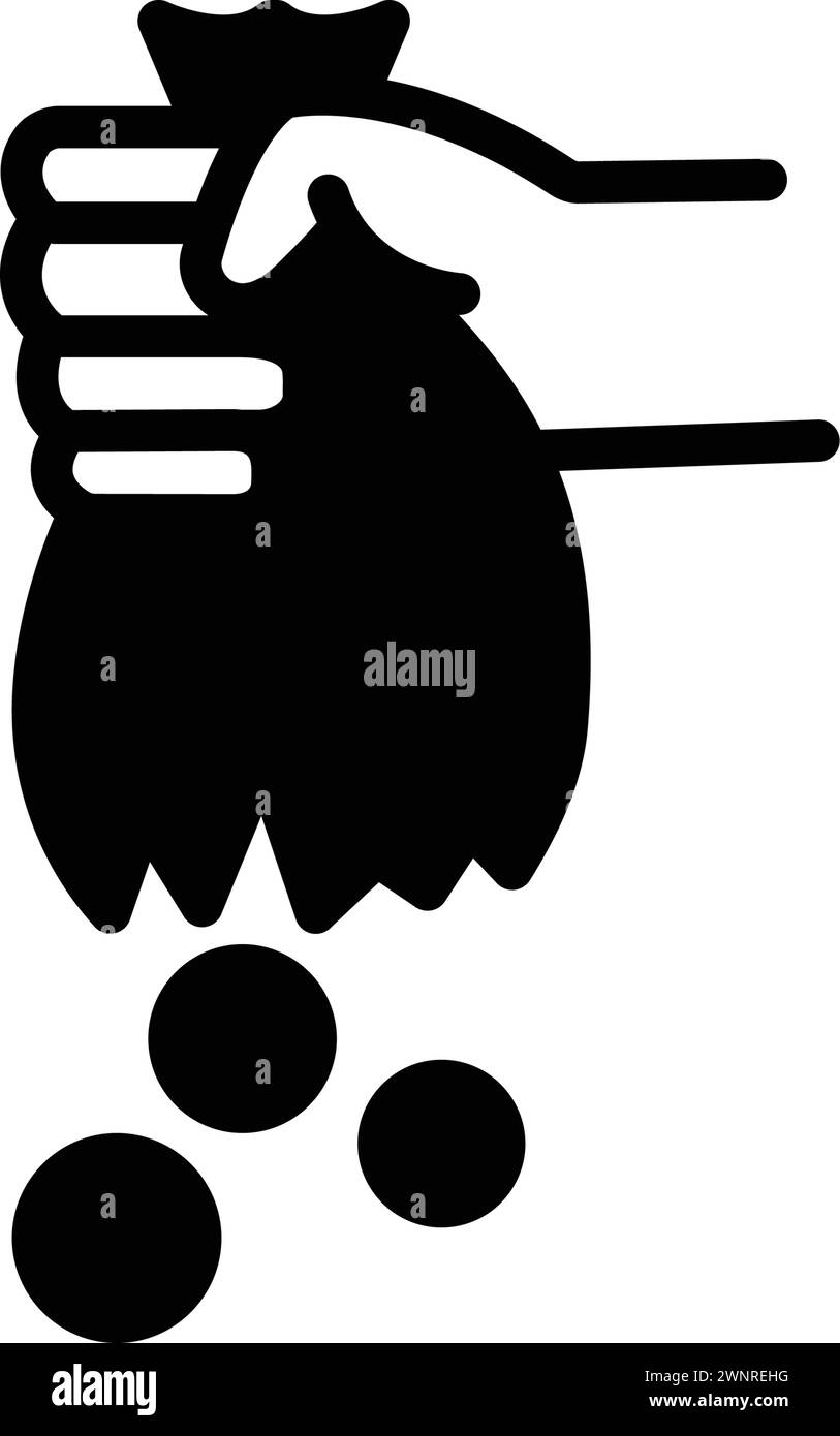 Hole in money bag hi-res stock photography and images - Alamy