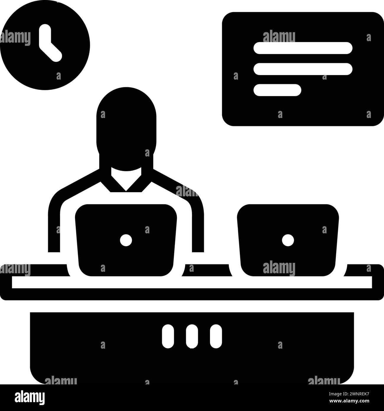 Icon for agency,table Stock Vector Image & Art - Alamy