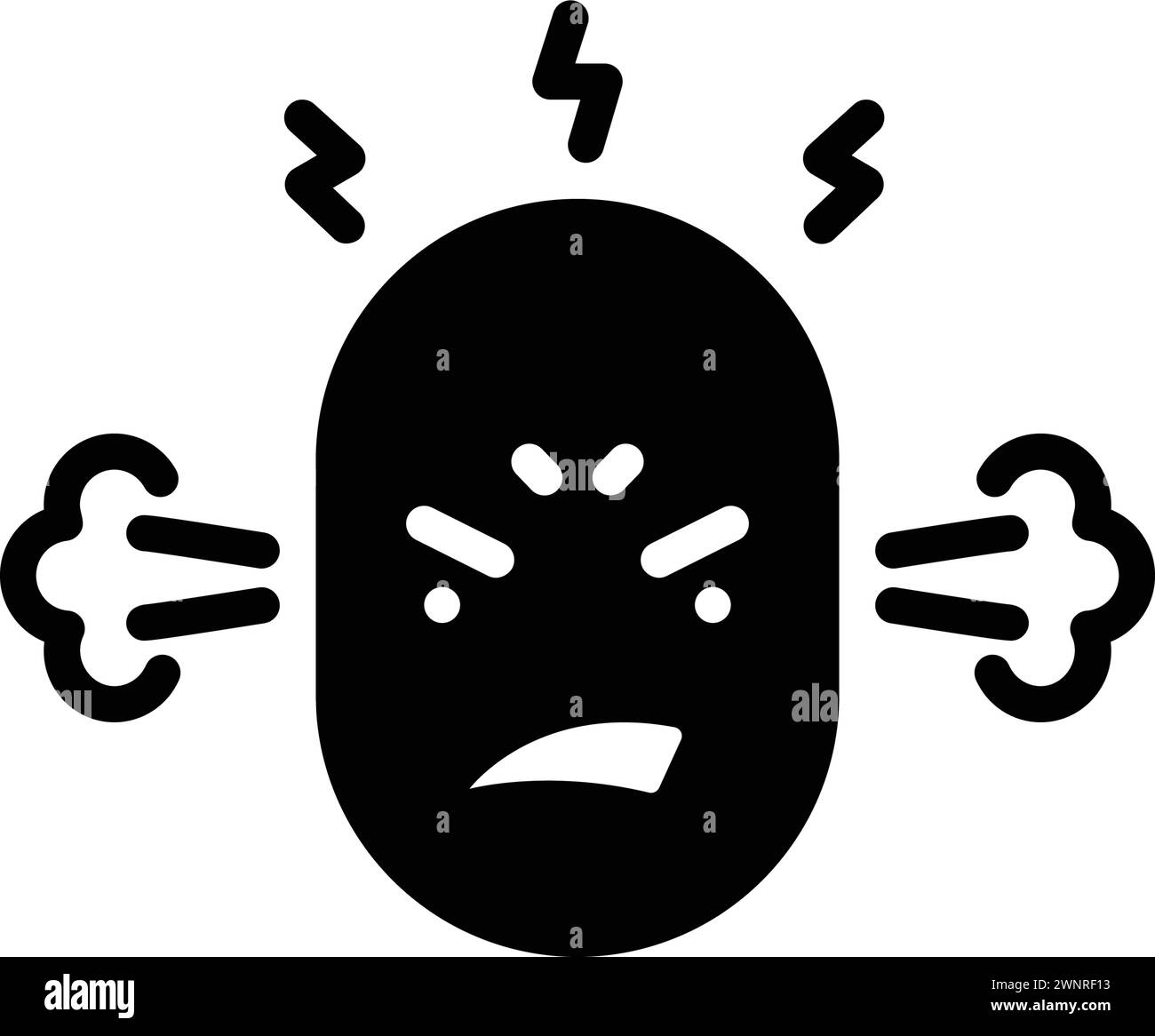 Anger angry Stock Vector Images - Alamy
