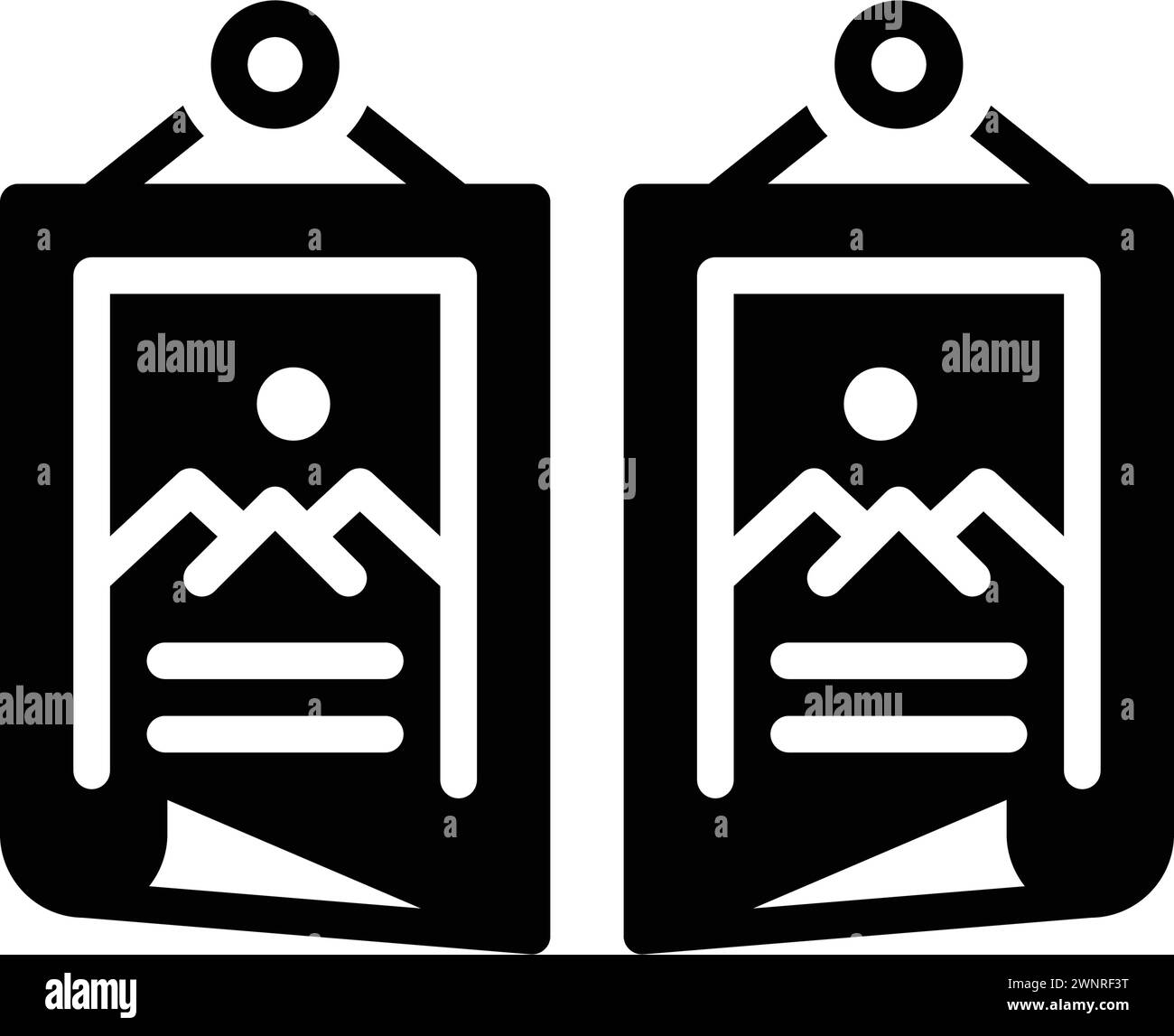 Icon for poster; placard Stock Vector Image & Art - Alamy