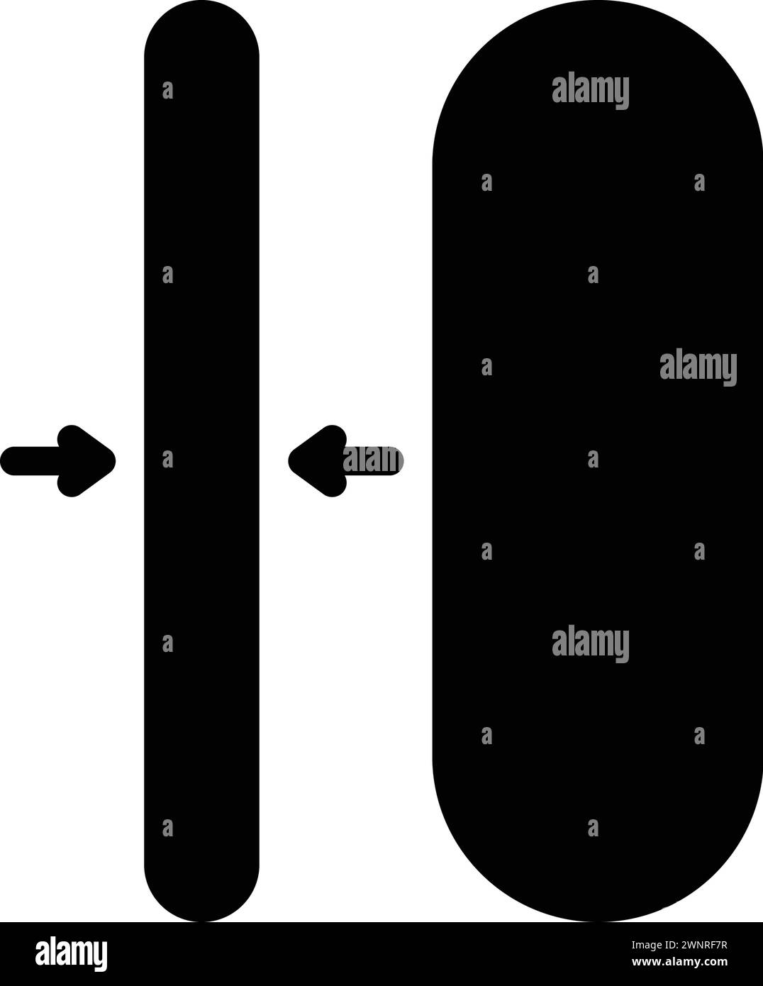 Icon for slim,thin Stock Vector Image & Art - Alamy