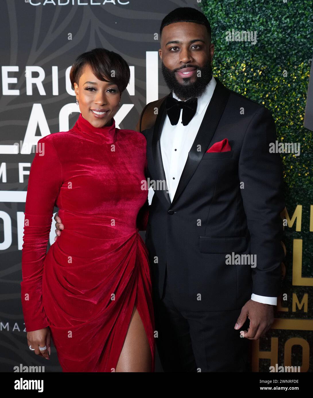 Los Angeles, USA. 03rd Mar, 2024. (L-R) Quin Walters and Terrell Harris ...