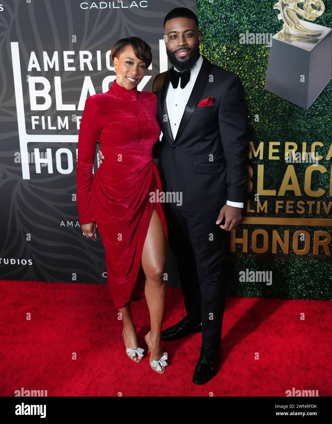 Los Angeles, USA. 03rd Mar, 2024. (L-R) Quin Walters and Terrell Harris ...