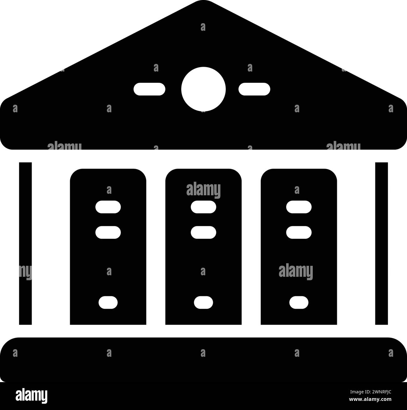 Icon for libraries; book Stock Vector Image & Art - Alamy