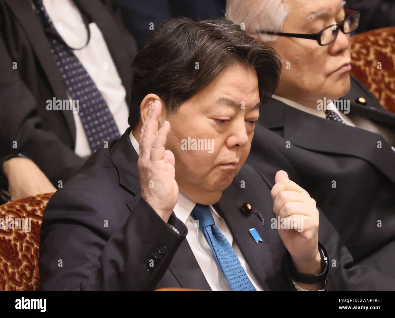 Tokyo, Japan. 4th Mar, 2024. Japanese Chief Cabinet Secretary Yoshimasa ...