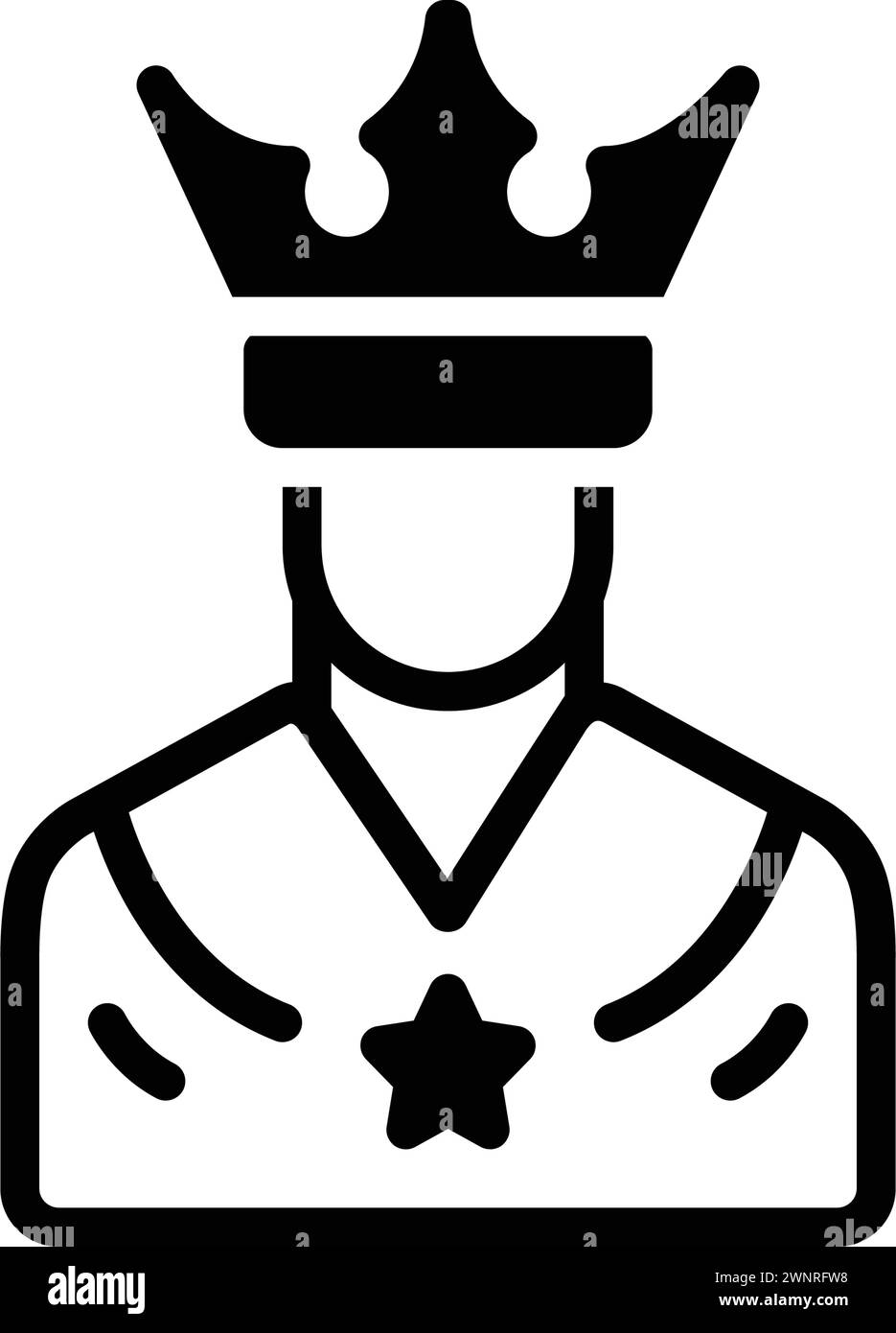 Icon for noble; crown Stock Vector Image & Art - Alamy