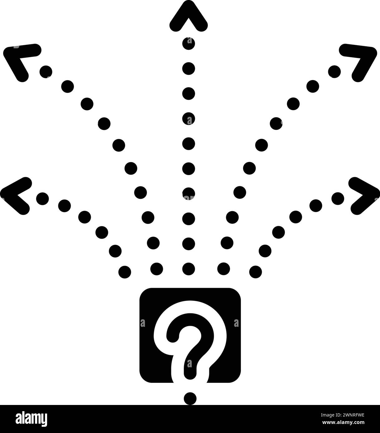 Icon for option; question mark Stock Vector Image & Art - Alamy